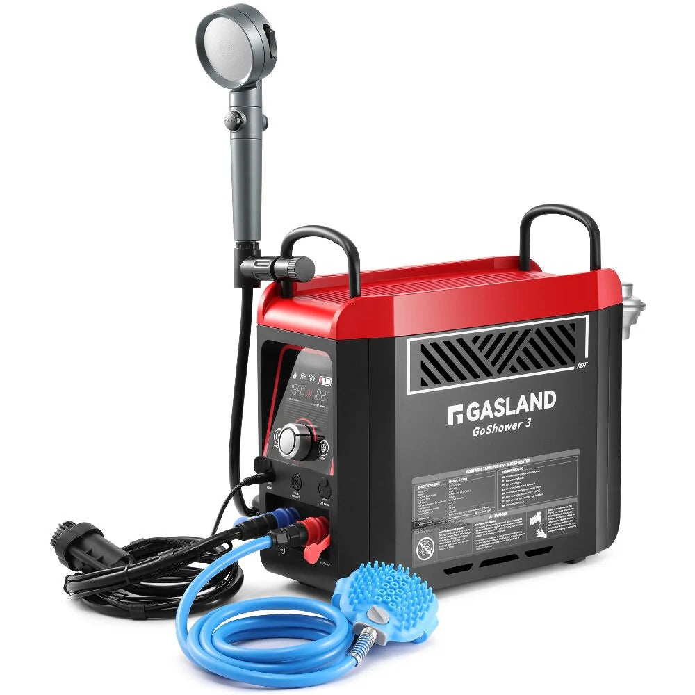 GASLAND Portable Propane Tankless Water Heater With Built-in Water Pump ...